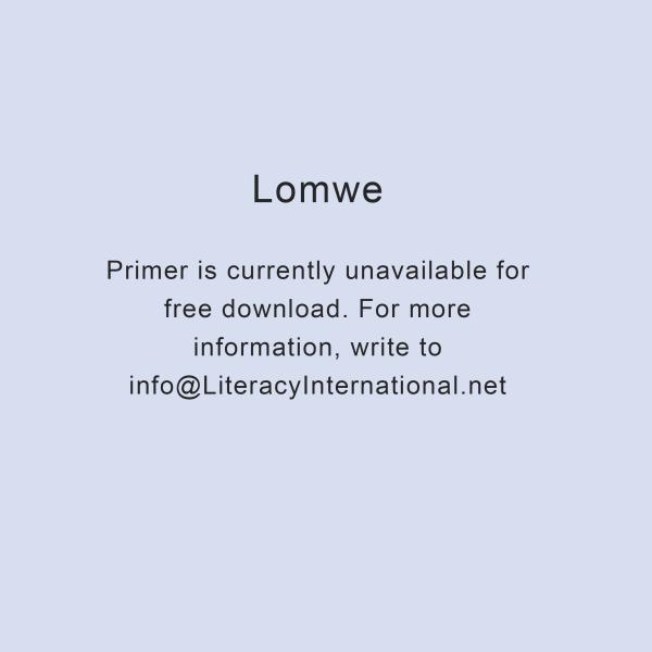 Lomwe | Literacy & Evangelism International