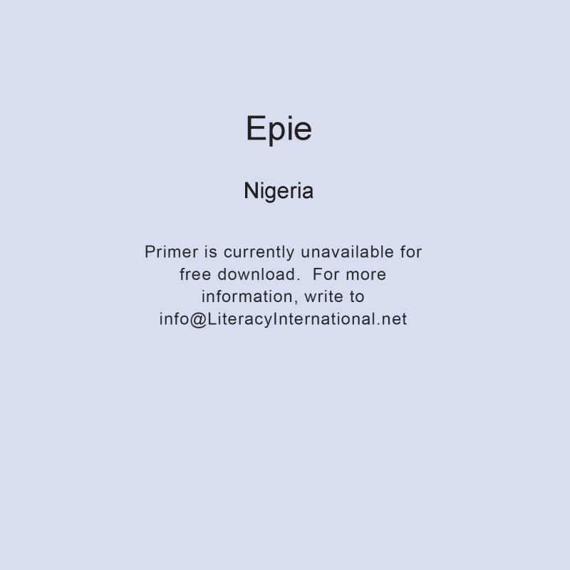Epie | Literacy & Evangelism International