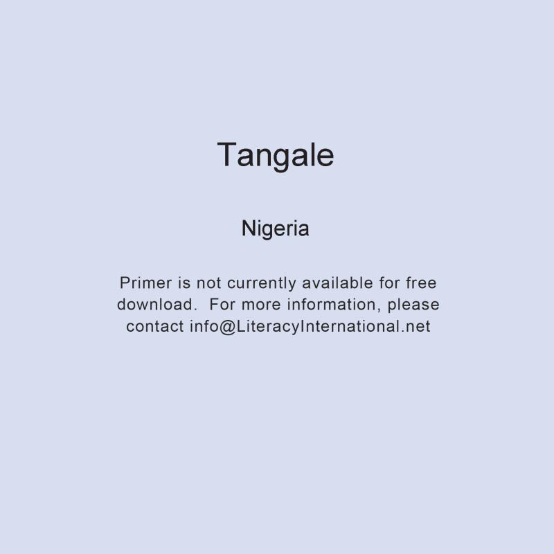 Tangale | Literacy & Evangelism International
